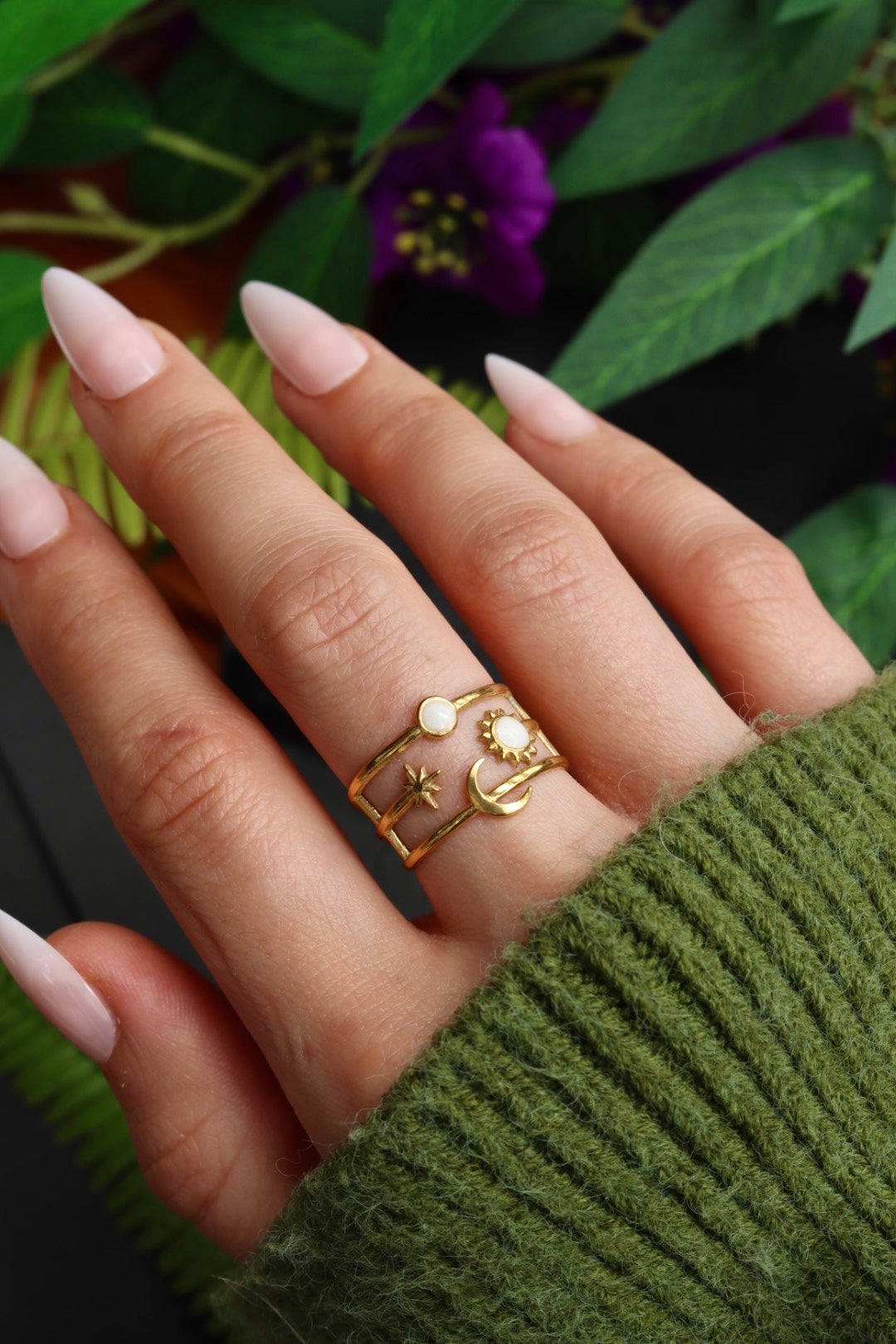 Night sky ring – Evergreenmoon
